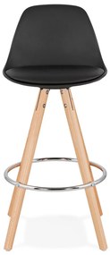 Kokoon Design Barová židle Anau Mini Barva: černá/přírodní