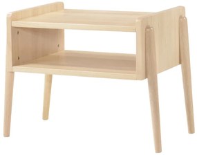 Noční stolek BARNY dřevo barva dub natural