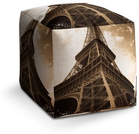Sablio Taburet Cube Eiffelova věž 6: 40x40x40 cm
