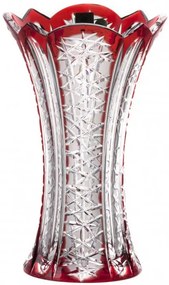 Váza  Frigus, barva rubín, výška 205 mm