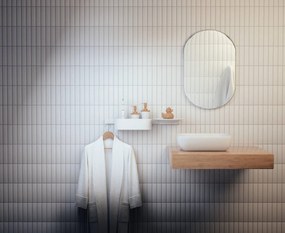 Hansgrohe WallStoris, odkládací polička hluboká, bílá matná, HAN-27912700