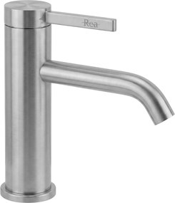 Rea Rivo, umyvadlová baterie h-165 mm, broušená ocel, REA-B6530