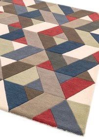 Barevný  koberec Mode Chevron Blue Green Rozměry: 170x240 cm