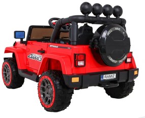 Tomido Elektrické terénní autíčko Full Time 4WD červené