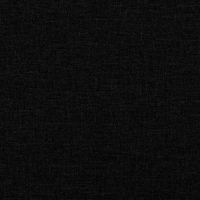 Petromila 3místná pohovka černá 180 cm textil