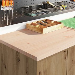 Garážové skříně 2 ks dub artisan kompozitní dřevo 3328313