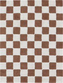 Lorena Canals, Kusový koberec Kitchen Tiles Toffee, 120x160, hnědá, ložnice