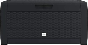 Zahradní úložný box antracitový 119 x 48 x 60 cm polypropylen 152197