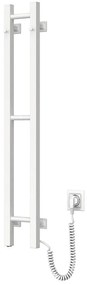 Navin Elektrický sušák na ručníky SILOUETTE 187W/230V 101,1 cm IP44 bílá pravá hranatý 12-017050-0110