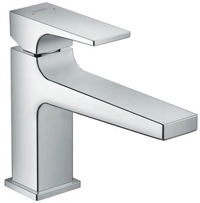 HANSGROHE ​Hansgrohe Metropol - Páková umyvadlová baterie 100 s páčkovou rukojetí a odtokovou soupravou Push-Open, chrom 32502000