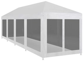 Party stan s 10 bočními stěnami ze síťoviny 12 x 3 m,  45112