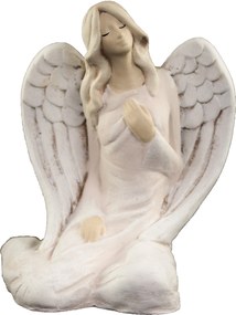 Anděl ze sádry Veronika cappuccino 114-33-1