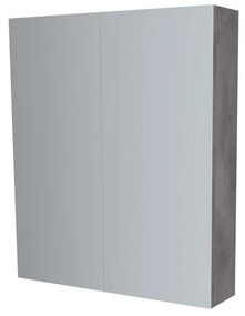 Mereo Mereo, Koupelnová skříňka zrcadlová 80 cm, galerka, 2 x dvířka, Multidecor, CN798G82BET2