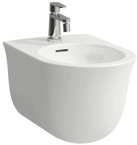 Laufen The New Classic - Závěsný bidet, otvor pro baterii, bílá H8308510003021