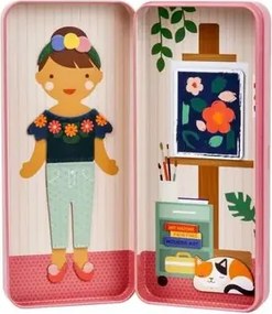 Petit Collage Magnetické puzzle Umělkyně / od 3 let