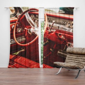 Sablio Závěs Interiér automobilu: 2ks 140x250cm