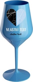 Personalizovaná nerozbitná sklenice - Dvě místa, jedno srdce
