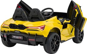 Elektrické autíčko Lamborghini Revuelto XL žluté