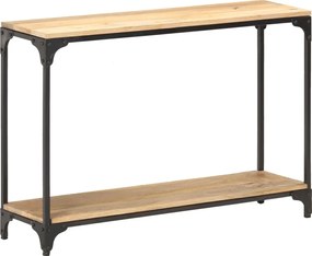 vidaXL Konzolový stolek 110 x 30 x 75 cm masivní mangovníkové dřevo [320259]
