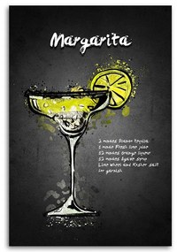 Gario Obraz na plátně Koktejl Margarita - Gab Fernando Rozměry: 40 x 60 cm