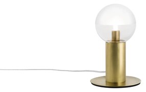Il Fanale 275.10.ONT Molecola, stolní mosazná lampa, 1x5W LED G9, výška 23,4cm