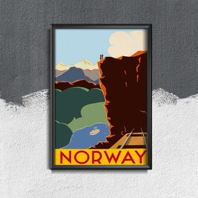 Plakát Norsko