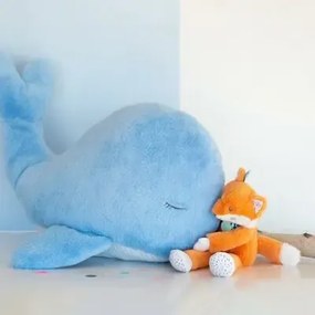 Doudou Plyšová modrá velryba 60 cm / od 0 let