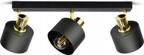 Stropní Svítidlo Lustr Stropní Svítidlo Classic Spot BG3 Led E27 Black Gold
