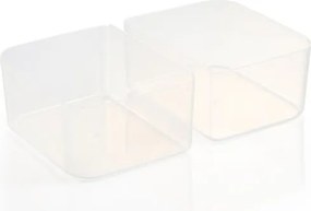 TESCOMA Dóza s 2 miskami FRESHBOX 1,2 l, obdélníková