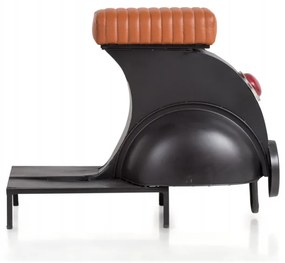 Kovová barová stolička Scooter