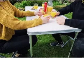 Kempigový skládací set - stůl + 4 židličky