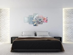 Obraz - Zimní květ (125x70 cm)