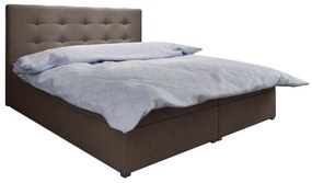 Manželská postel Boxspring 180 cm Fade 1 Comfort (hnědá) (s matrací a úložným prostorem). 1055869