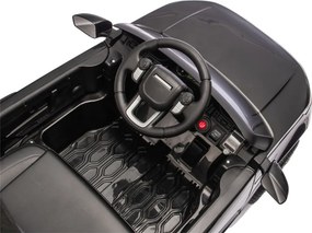 LEAN CARS Elektrické autíčko Land Rover Discovery DLS-K06 černé
