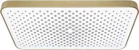 Rea, Obdélníková dešťová sprcha REA JS-032 Brushed Gold, REA-P0396