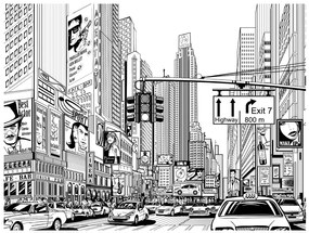 Fototapeta - Ulice v New Yorku 200x154 + zdarma lepidlo