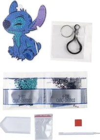 CRYSTAL ART Diamantové malování Přívěšek Stitch