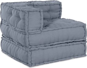 Modulová pohovka Textil Šedá 210 x 70 x 56 cm 3315092