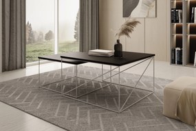ADRK Furniture Konferenční stolek 2v1 Licco CT-LIC-W-B