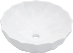Umyvadlo bílé 46 x 17 cm keramika 143921