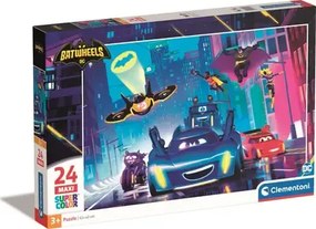 Clementoni PUZZLE Batwheels MAXI / 24 dílků / od 3 let