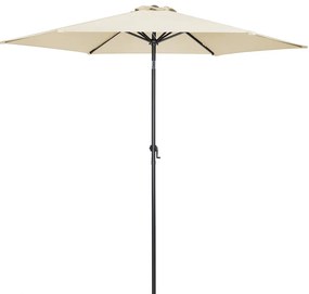 Slunečník béžový průměr 300 cm 104066