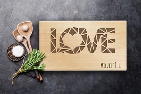 Ahome Ahome CZ Prkénko Love 35 x 20 x 1,9 cm
