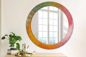 Kulaté dekorativní zrcadlo Hypnotická spirála fi 70 cm