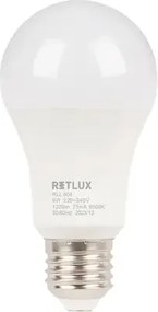 RETLUX RLL 605 A60 E27 bulb 9W / 1220 lm / 6500K - denní bílá / D