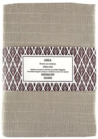 Záclona na řasící pásce ARIA polyester béžová 400x160 Merkury Home