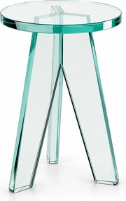 Glas Italia designové odkládací stolky Crystal Stool