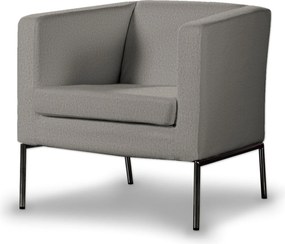 Potah na křeslo IKEA Klappsta barva šedá látka pletený vzor