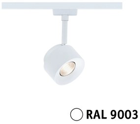 Paulmann 94893 Pane spot pro Urail system, LED 7,4W 3000K, signální bílá