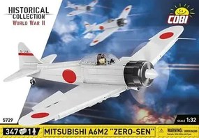 COBI 5729 Japonský stíhací letoun Mitsubishi A6M2 Zero-Sen / 1:32 / 34